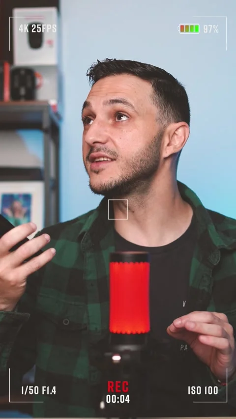 Podcast Overlays Stock Videos – Royalty-Free HD & 4K Videos | Pond5