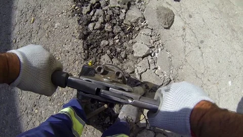 Point of View Shot of a Road Constructio... | Stock Video | Pond5