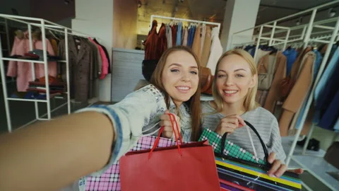 Point of view shot of two beautiful youn... | Stock Video | Pond5