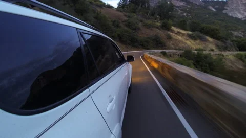 Point Of View Time Lapse Man Driving Car... | Stock Video | Pond5