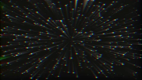 Point zoom particle flow from center | Stock Video | Pond5