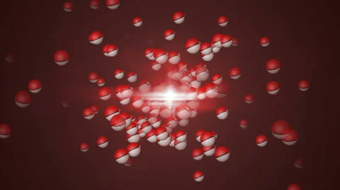 Pokeball animation on background | Stock Video | Pond5