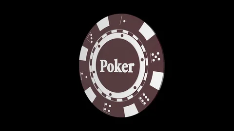 Poker Chip and Text, Animation, Renderin... | Stock Video | Pond5