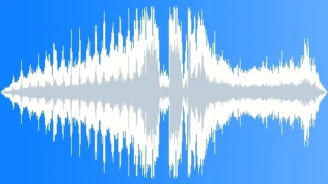 Police car in emergency response with electronic sirens and blast ...