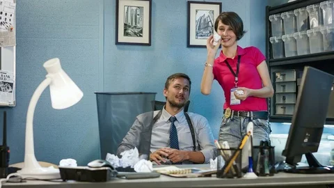 Detective At Teamwork Stock Footage ~ Royalty Free Stock Videos | Pond5