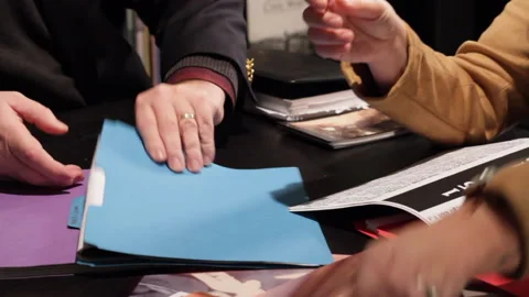 Police / Detective investigation - Hands... | Stock Video | Pond5