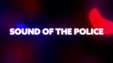 Police Movie Red & Blue Title Intro ~ After Effects #266427161