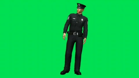 Police Green Screen Stock Video Footage | Royalty Free Police Green ...