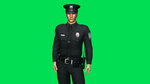 Police Green Screen Stock Video Footage | Royalty Free Police Green ...