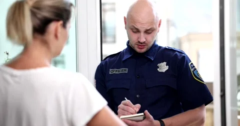 Police Questioning Stock Footage ~ Royalty Free Stock Videos | Pond5