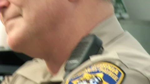 Police Officer Radar | Stock Video | Pond5