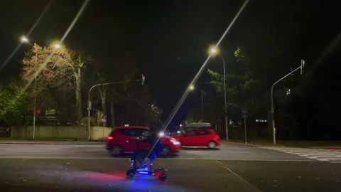 Police or ambulance car flashing lights ... | Stock Video | Pond5