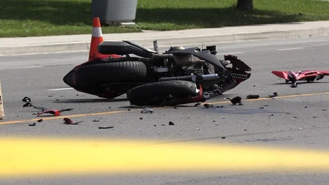 Motorcycle Crash Stock Footage ~ Royalty Free Stock Videos | Pond5