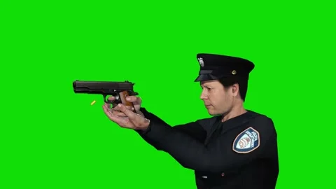 Police Green Screen Stock Video Footage | Royalty Free Police Green ...