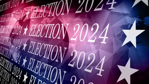Political backdrop election 2024 world m... | Stock Video | Pond5