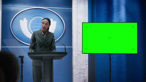 Press Conference Green Screen Stock Videos – Royalty-Free HD & 4K ...