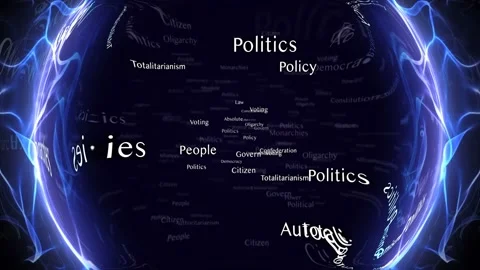POLITICS Keywords Animation, Background,... | Stock Video | Pond5