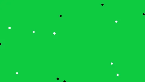 Polka dot spots on green screen backgrou... | Stock Video | Pond5