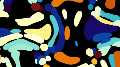 Polka dot spots on green screen backgrou... | Stock Video | Pond5