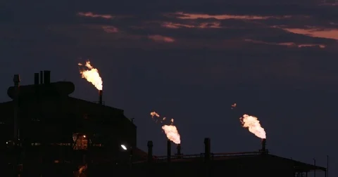 Flare Stack Stock Videos – Royalty-Free HD & 4K Videos | Pond5