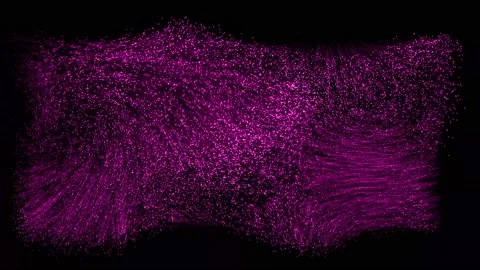 Polygon dot line CG particle motion grap... | Stock Video | Pond5