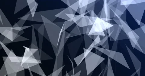 Polygon model network connection lines f... | Stock Video | Pond5