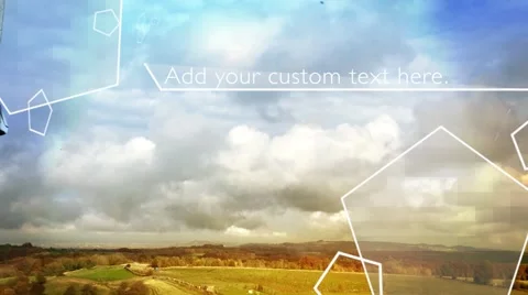 Polygon Text and Images Template ~ After Effects #60688284