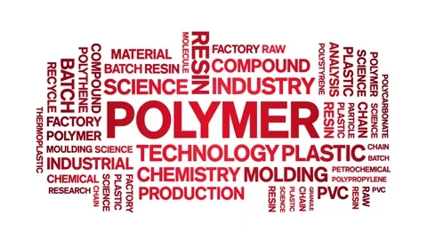 Polymer animated word cloud,design anima... | Stock Video | Pond5