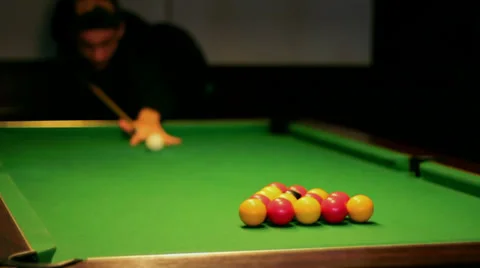 Pool Break Stock Video Footage | Royalty Free Pool Break Videos | Pond5