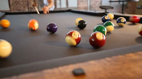 Pool Break Stock Video Footage | Royalty Free Pool Break Videos | Pond5