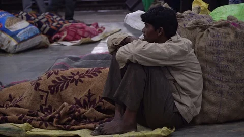 India Poverty Stock Video Footage | Royalty Free India Poverty Videos ...