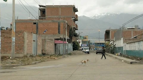 Poor Houses in Cochabamba, Bolivia. The ... | Stock Video | Pond5