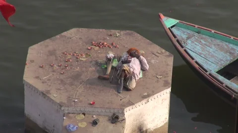 poor Indian handicapped disabled beggar ... | Stock Video | Pond5