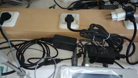 poor instrumentation wiring | Stock Video | Pond5