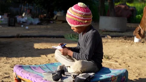 Indian Poor Boy Stock Video Footage | Royalty Free Indian Poor Boy ...