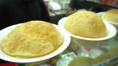 A poori is famous breakfast bread of Pa... | Stock Video | Pond5