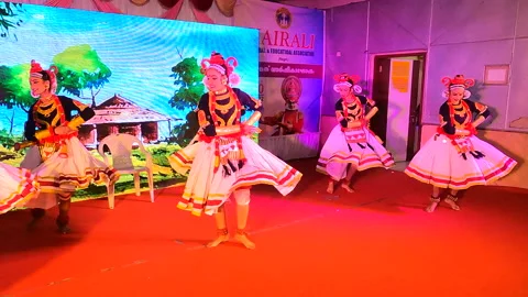 Girls Kerala Dance Stock Video Footage | Royalty Free Girls Kerala ...