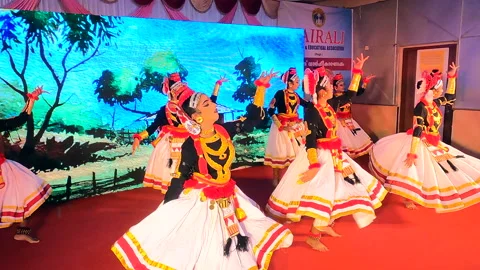 Kerala Dance Girls Stock Videos – Royalty-Free HD & 4K Videos | Pond5