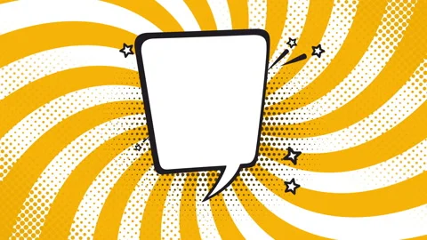 Pop art comics intro. Motion poster. 4k ... | Stock Video | Pond5