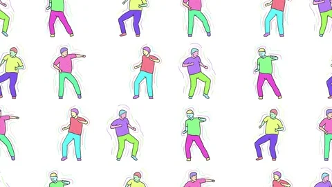 People Dancing Loop Stock Videos – Royalty-Free HD & 4K Videos