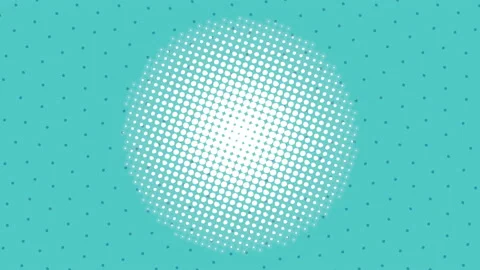 pop art style blue background animation | Stock Video | Pond5