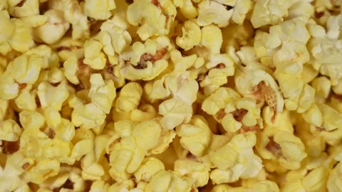 Pop corn food abstract 4k video backgrou... | Stock Video | Pond5