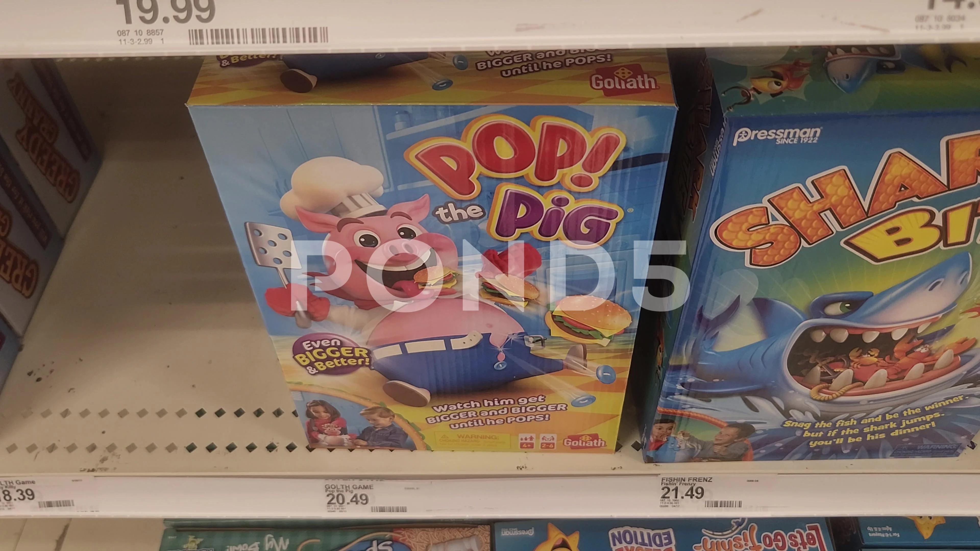 Pop The Pig Board Game POP The PIG Game In Original Box! For Sale In