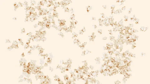 Popcorn Burst Pastel Background | Stock Video | Pond5