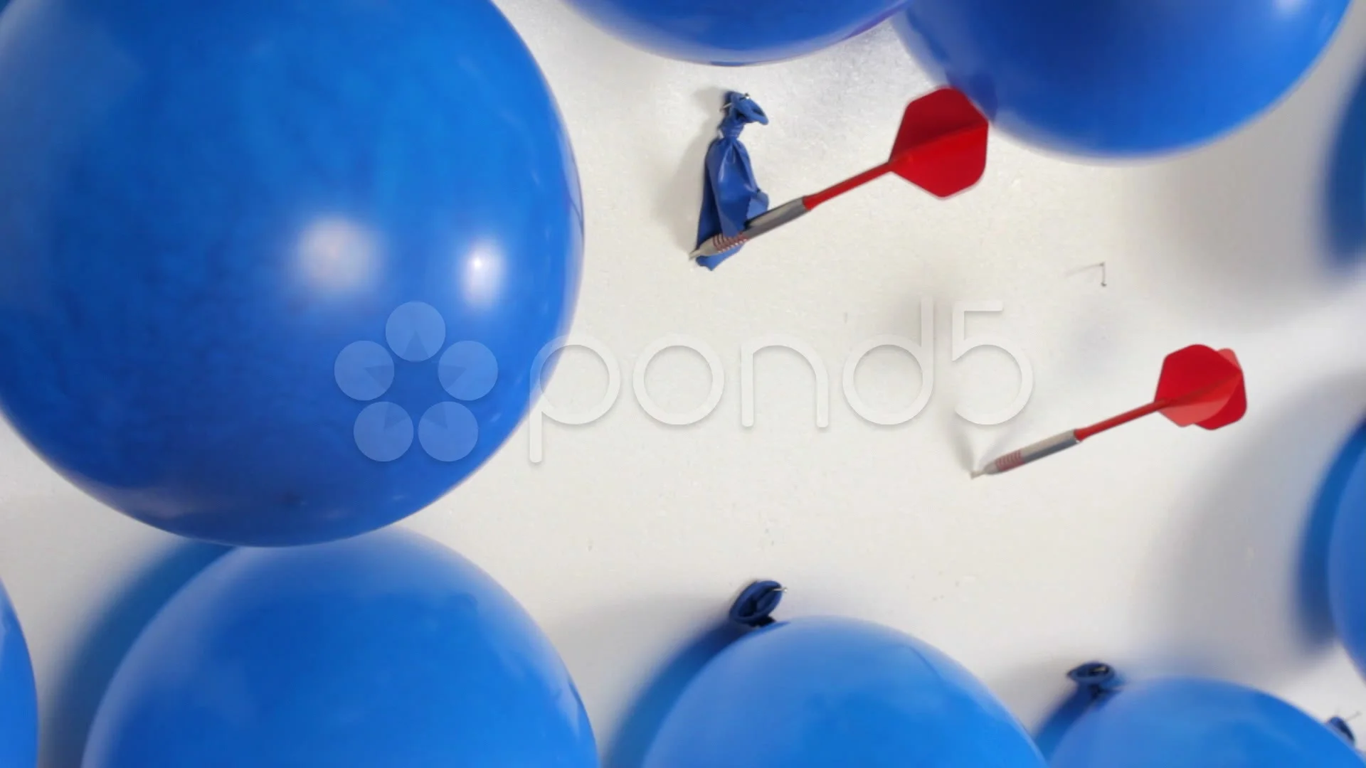 Red White And Blue Balloons Background