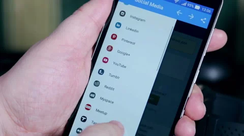 Scroll Social Media Stock Footage ~ Royalty Free Stock Videos | Pond5