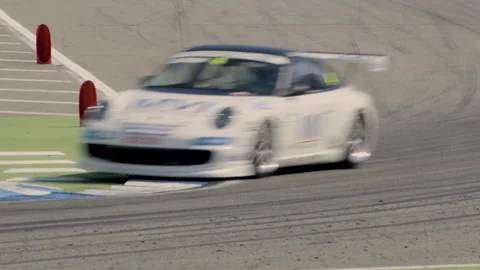 Porsche 911 Racing Car - Auto Race - Slo... | Stock Video | Pond5