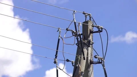 Portable grounding. Temporary grounding ... | Stock Video | Pond5