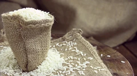 Portion of Rice (seamless loopable) | Stock Video | Pond5