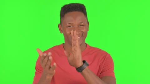 Portrait of African Man Clapping for Tea... | Stock Video | Pond5